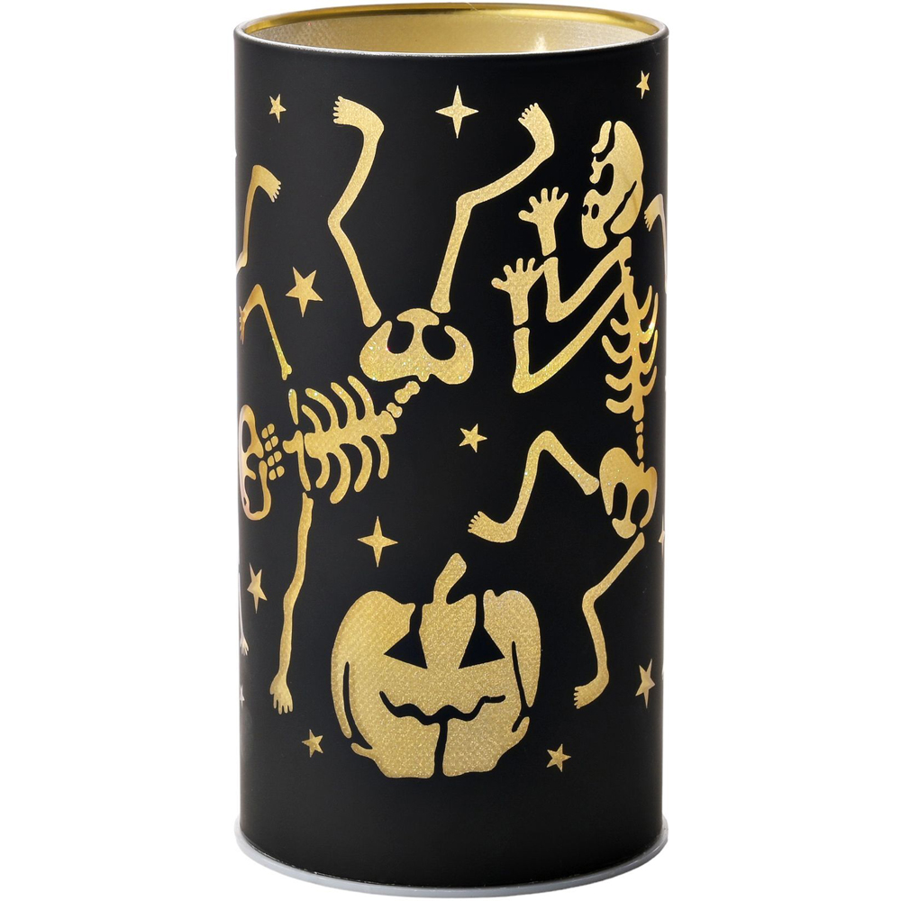 Hocus Pocus Skeleton Glass LED Light Tube | Wilko