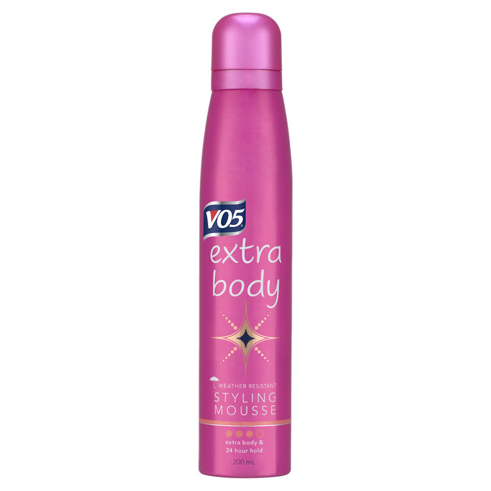 VO5 Extra Body Styling Mousse 200ml | Wilko