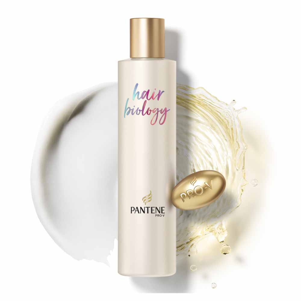Pantene Hair Biology Defrizz & Illuminate Shampoo 250ml | Wilko