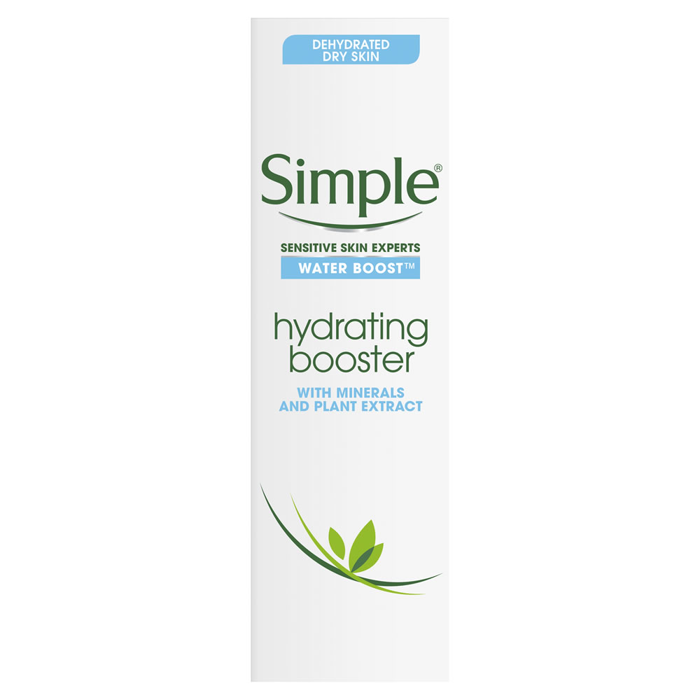 Simple Water Boost Sensitive Skin Hydrating Booster 25ml | Wilko