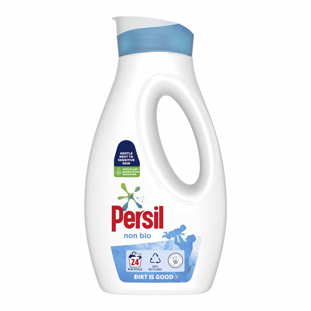 Persil Non Bio Liquid Detergent 24 Washes 648ml | Wilko