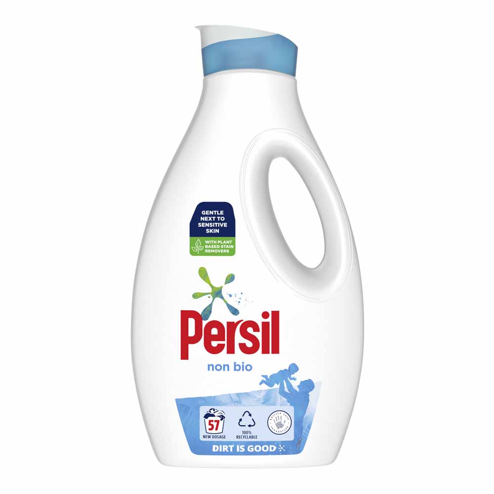 Persil Non Bio Liquid Detergent 57 Washes 1.539L | Wilko