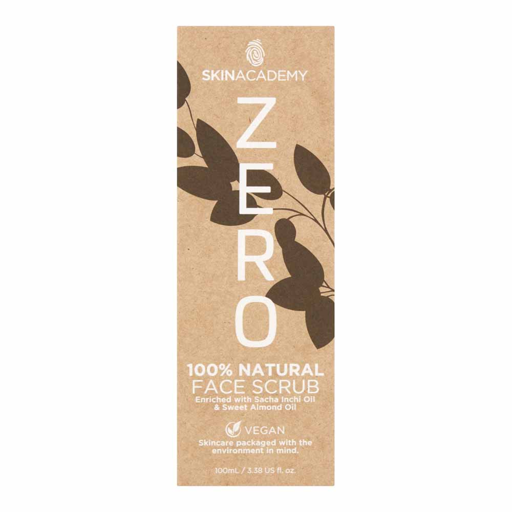 Skin Academy Zero Face Scrub | Wilko