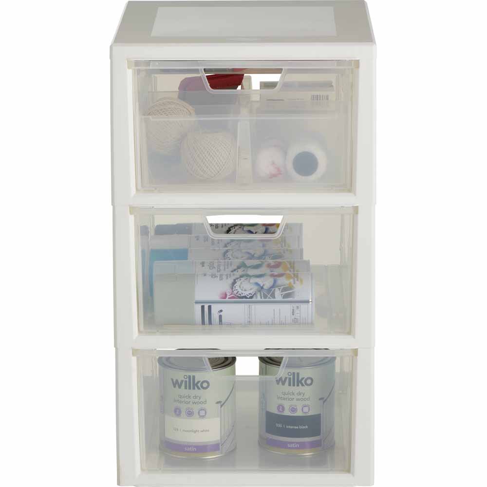 Wilko 3 Drawer Tower System Wilko