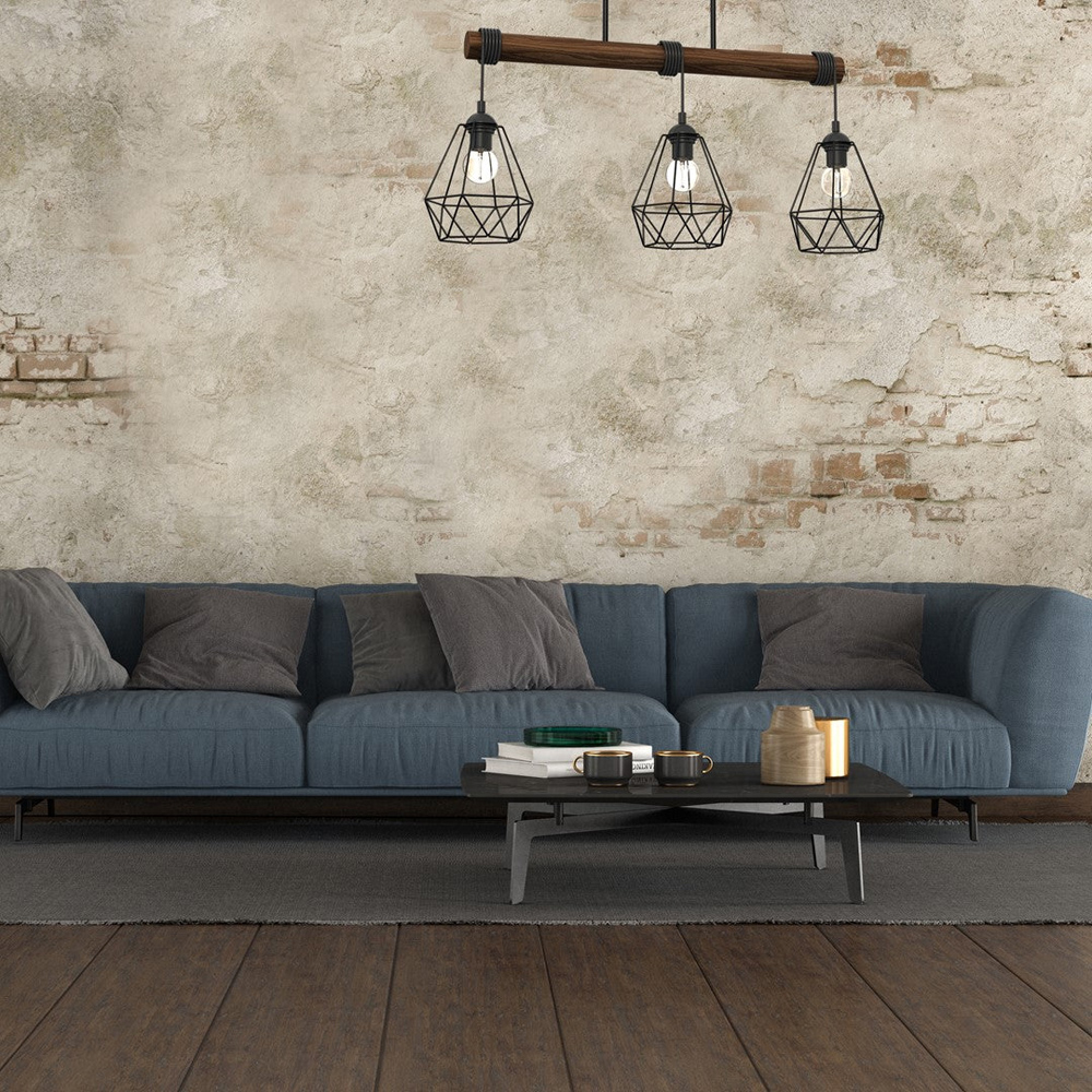 Milagro Acero Black Pendant Lamp 230V | Wilko Milagro Acero Black Pendant Lamp 230V | Wilko