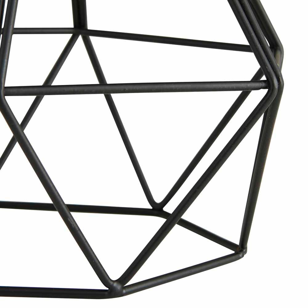 Wilko Black Matt Wire Table Lamp | Wilko