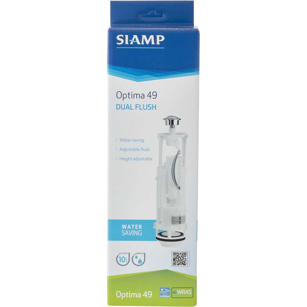 Siamp Optima 49 WC Dual Flush | Wilko