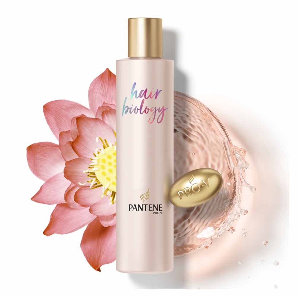 Pantene Hair Biology Full & Vibrant Lotus Flower Shampoo 250ml | Wilko