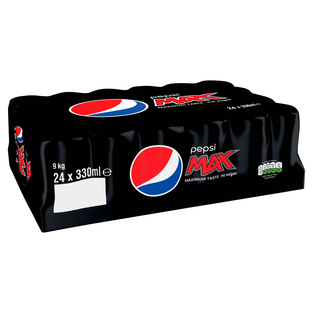 Pepsi Max Can 24 x 330ml | Wilko
