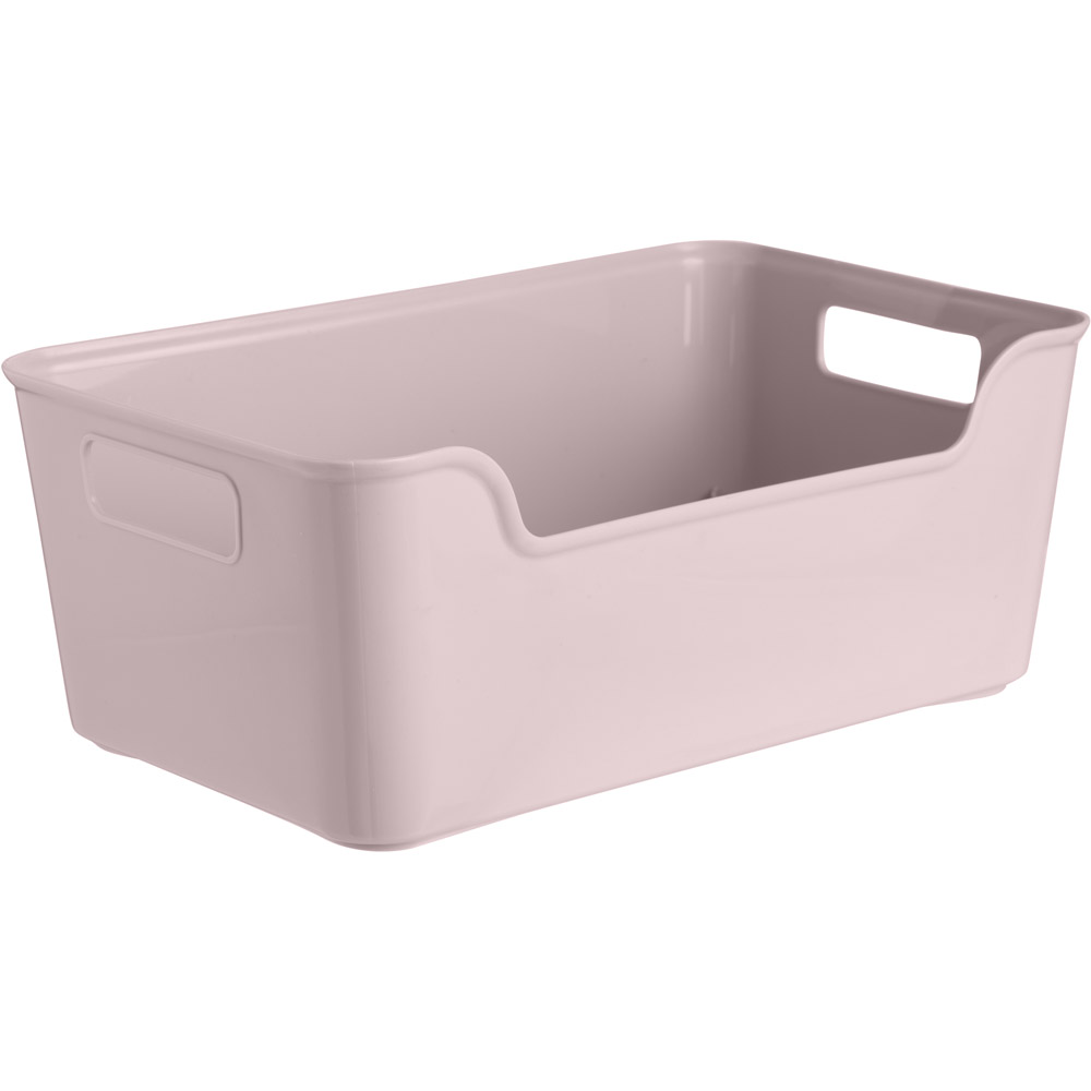 Wilko X-Large Blush Pink Storage Box | Wilko