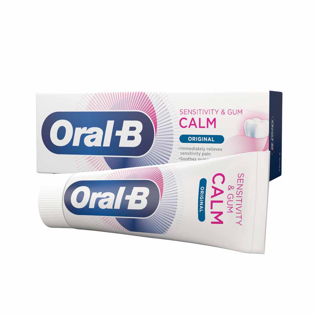 Oral B Sensitive and Gum Calm Original Toothpaste 75ml | Wilko
