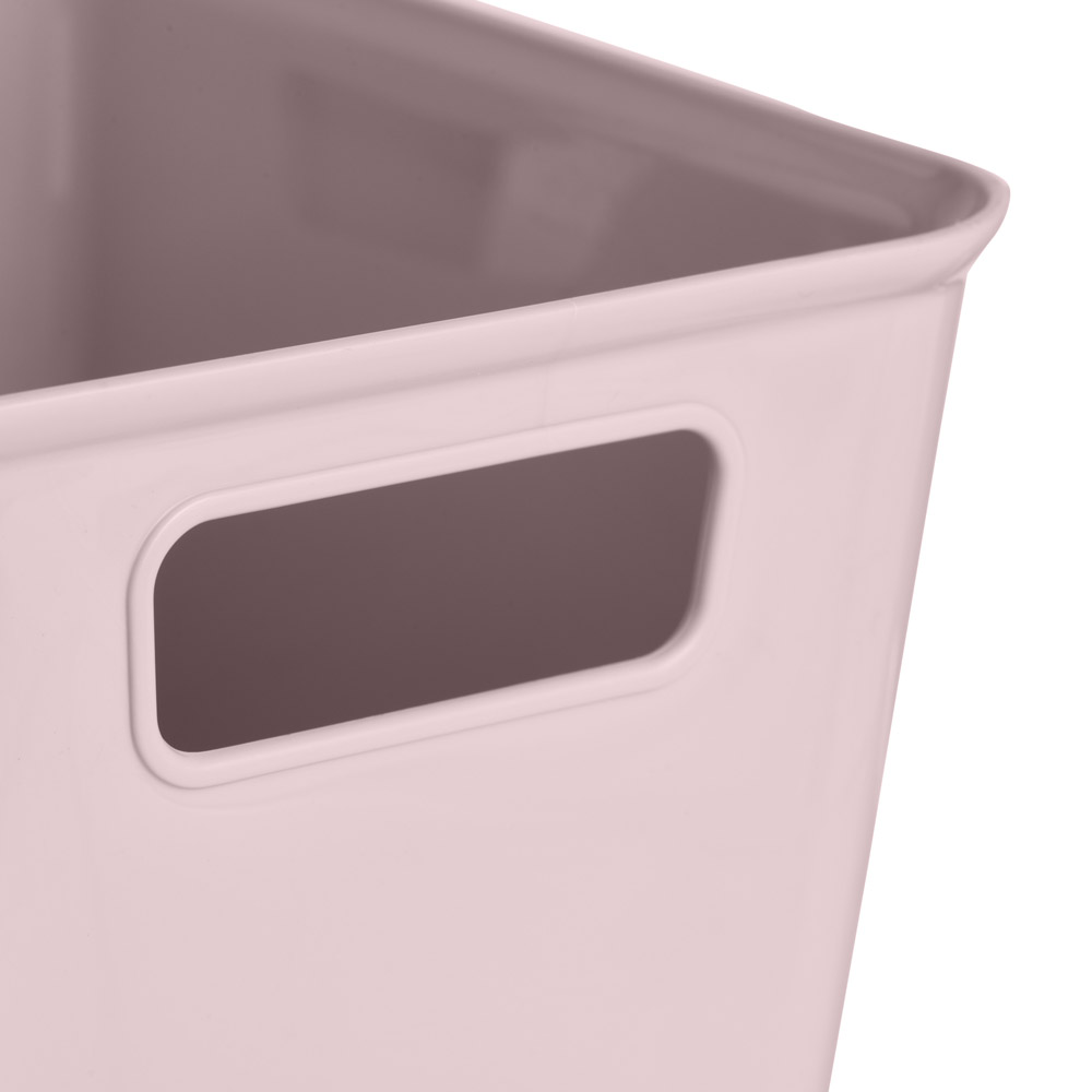Wilko Large Blush Pink Storage Box | Wilko