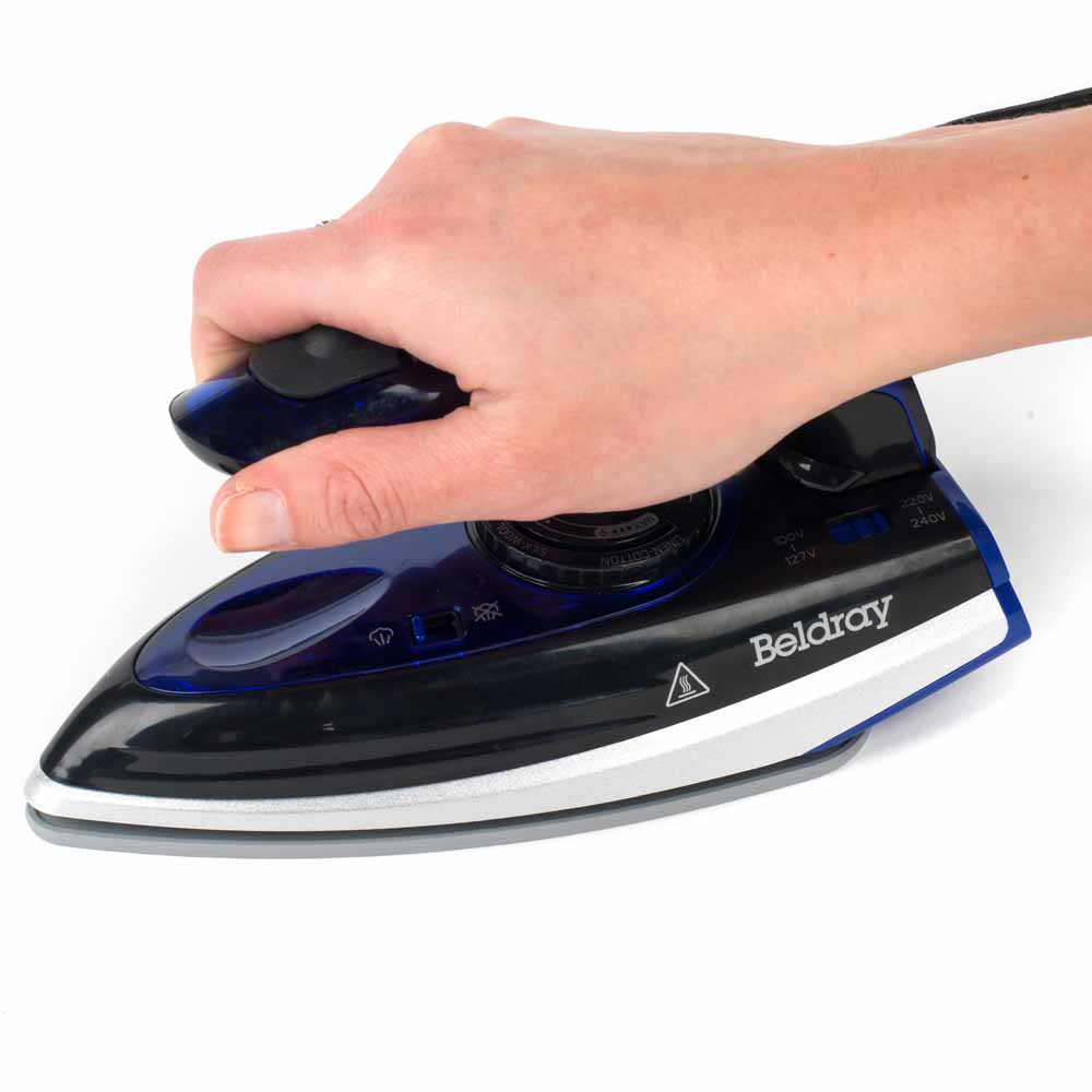 Beldray Space Saving Compact Travel Iron | Wilko