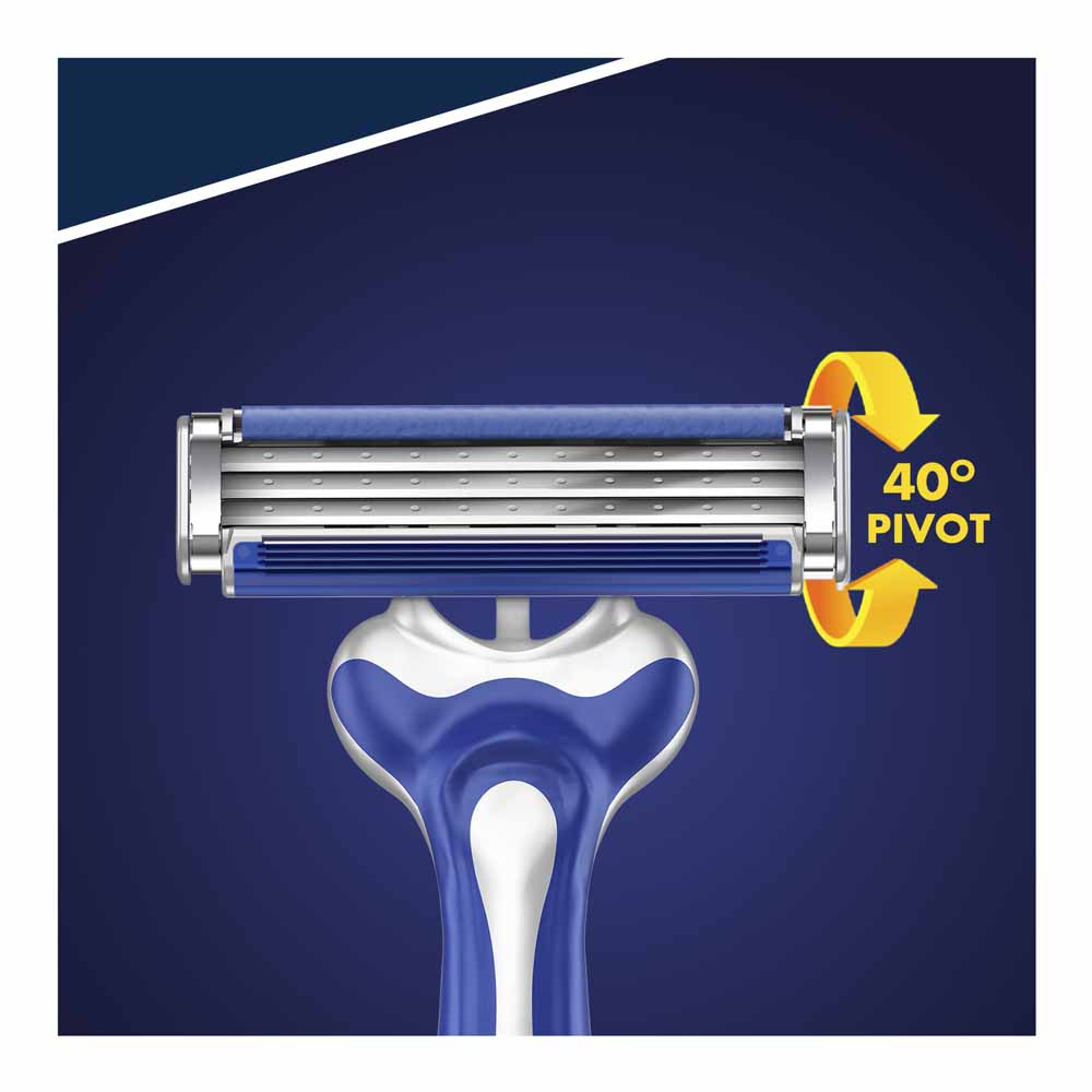 Gillette Sensor 3 Sensitive Disposable Men's Razor 8 pack | Wilko