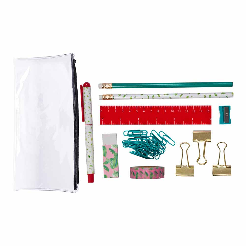 Wilko Stationery Set and Pencil Case Bundle | Wilko