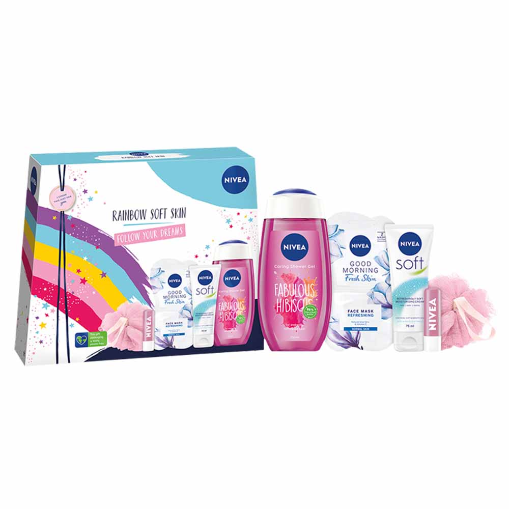 Nivea Rainbow Soft Skin T Set Wilko