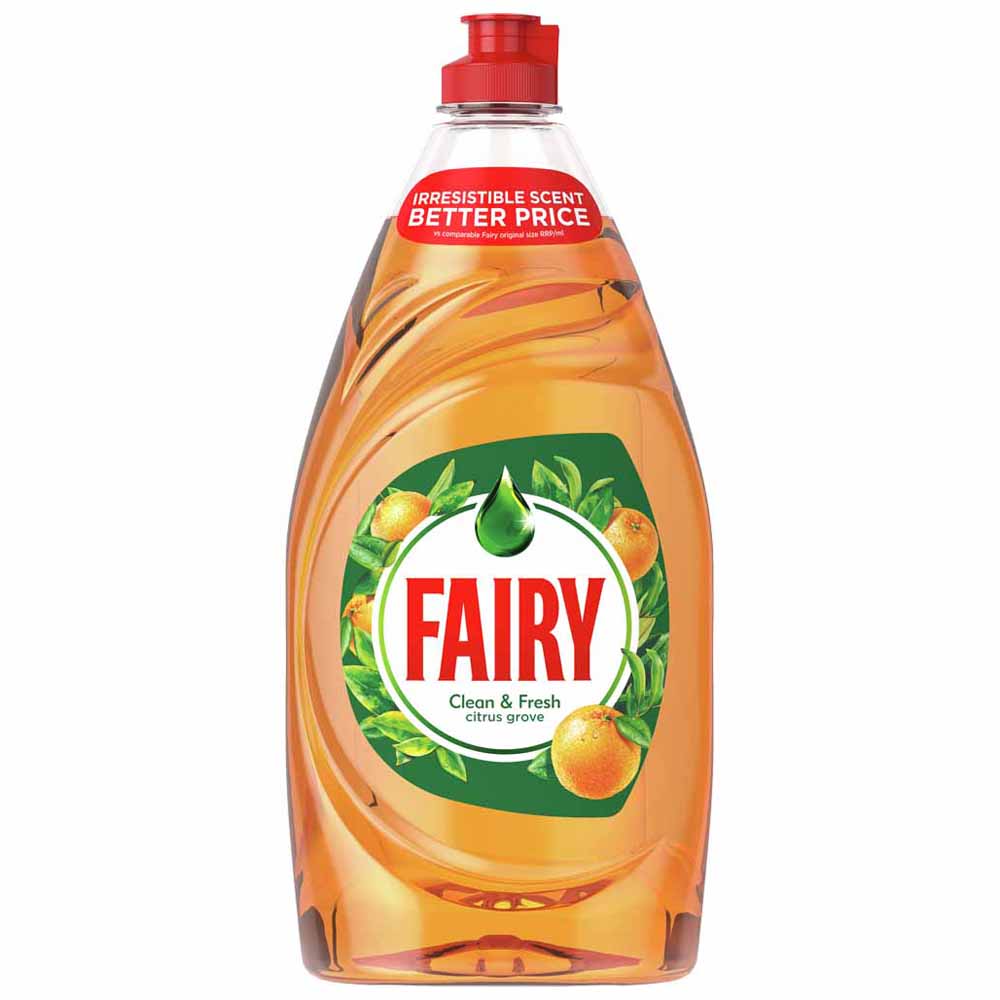 Fairy Clean and Fresh Citrus Liquid 780ml | Wilko
