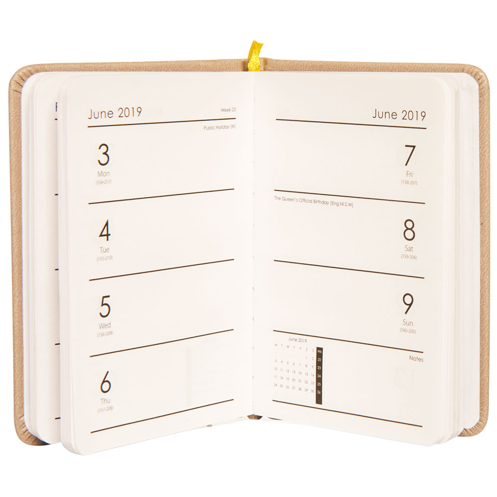 Wilko Pocket Diary Week To View Assorted | Wilko