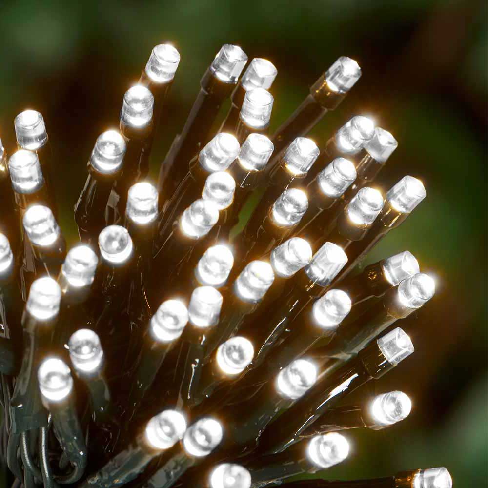 Wilko 200 White LED Solar String Lights | Wilko