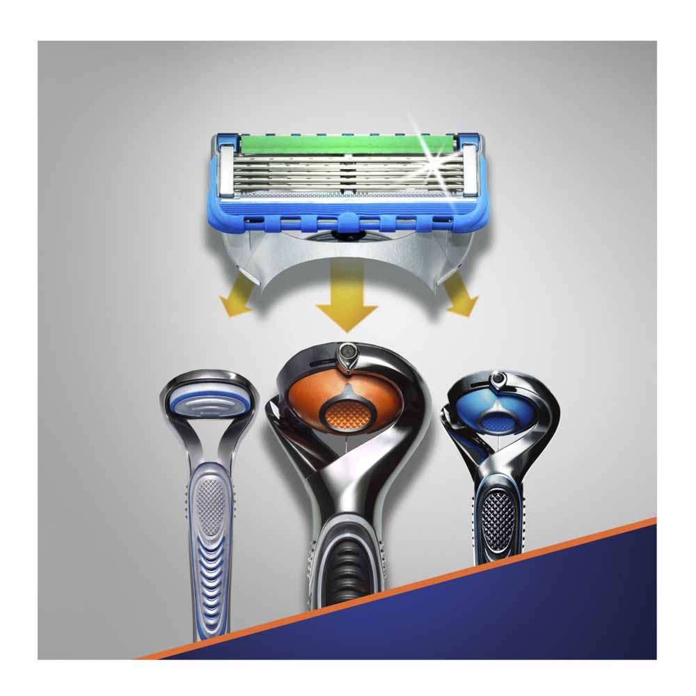 Gillette Fusion 5 ProGlide Power Mens Razor Blades 4 pack | Wilko