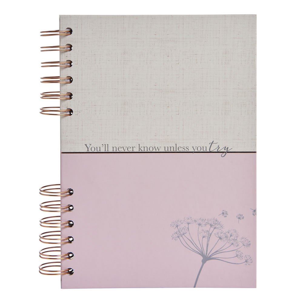 Wilko Treasured A5 Chunky Wiro Notebook | Wilko