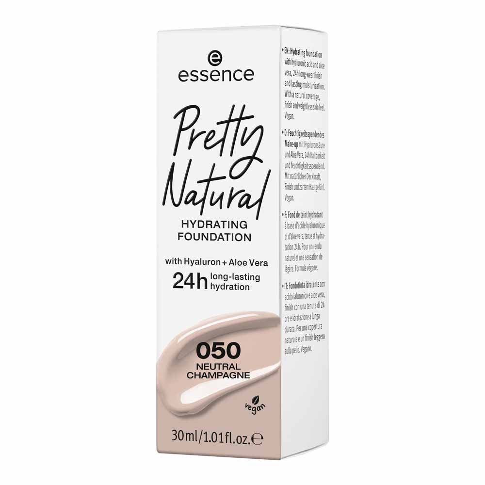Essence Pretty Natural Hydrating Foundation 050 | Wilko