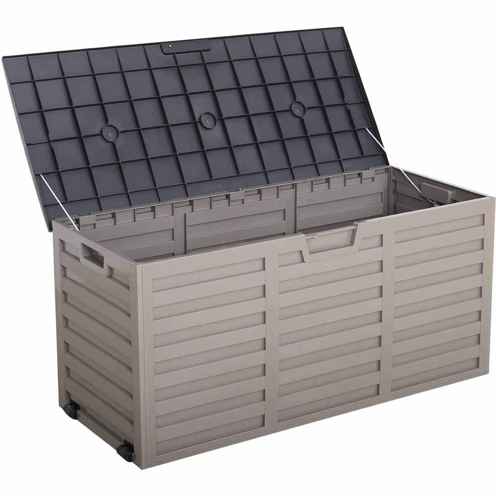 Storage Box Grey 250L | Wilko