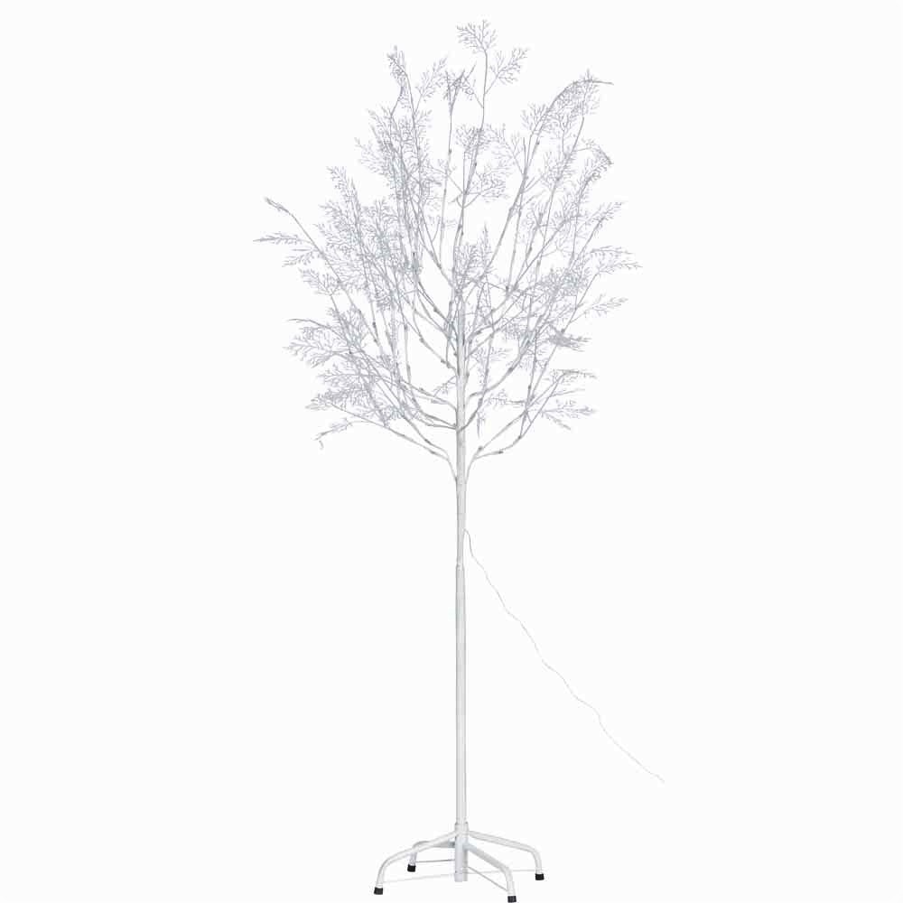 Wilko 120 LED Prelit Tree White 1.5m | Wilko