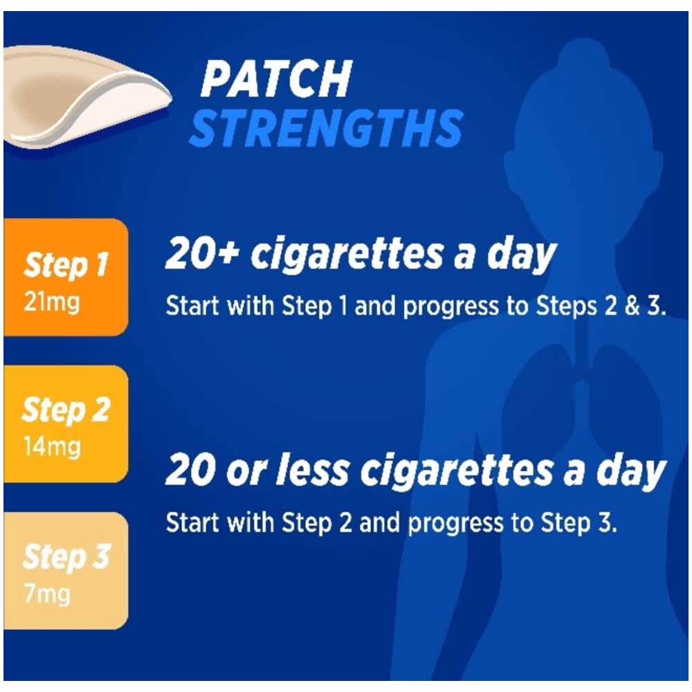Nicotinell Step 1 Patch 21mg | Wilko