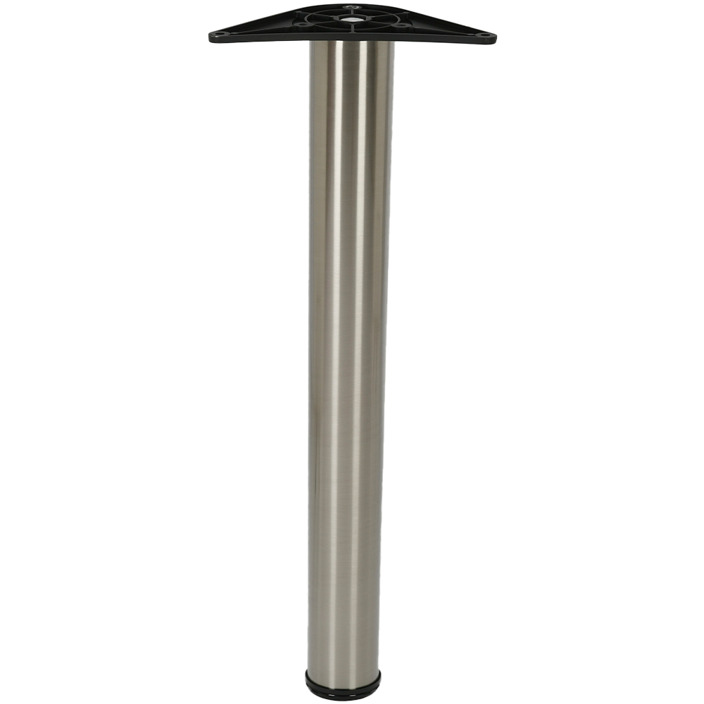 Rothley Stainless Steel Brushed Table and Worktop Leg | Wilko