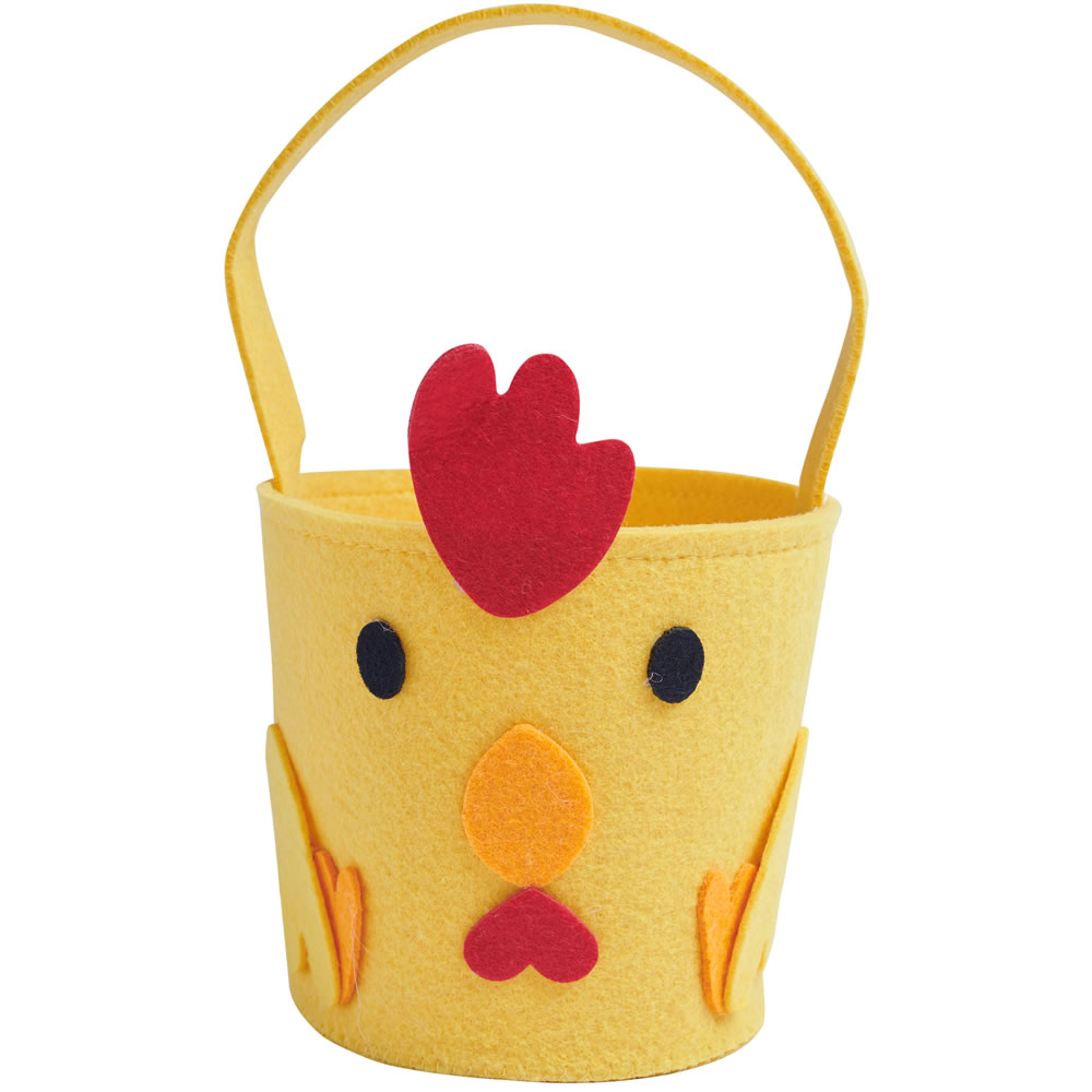 Wilko Easter Egg Bucket Felt | Wilko