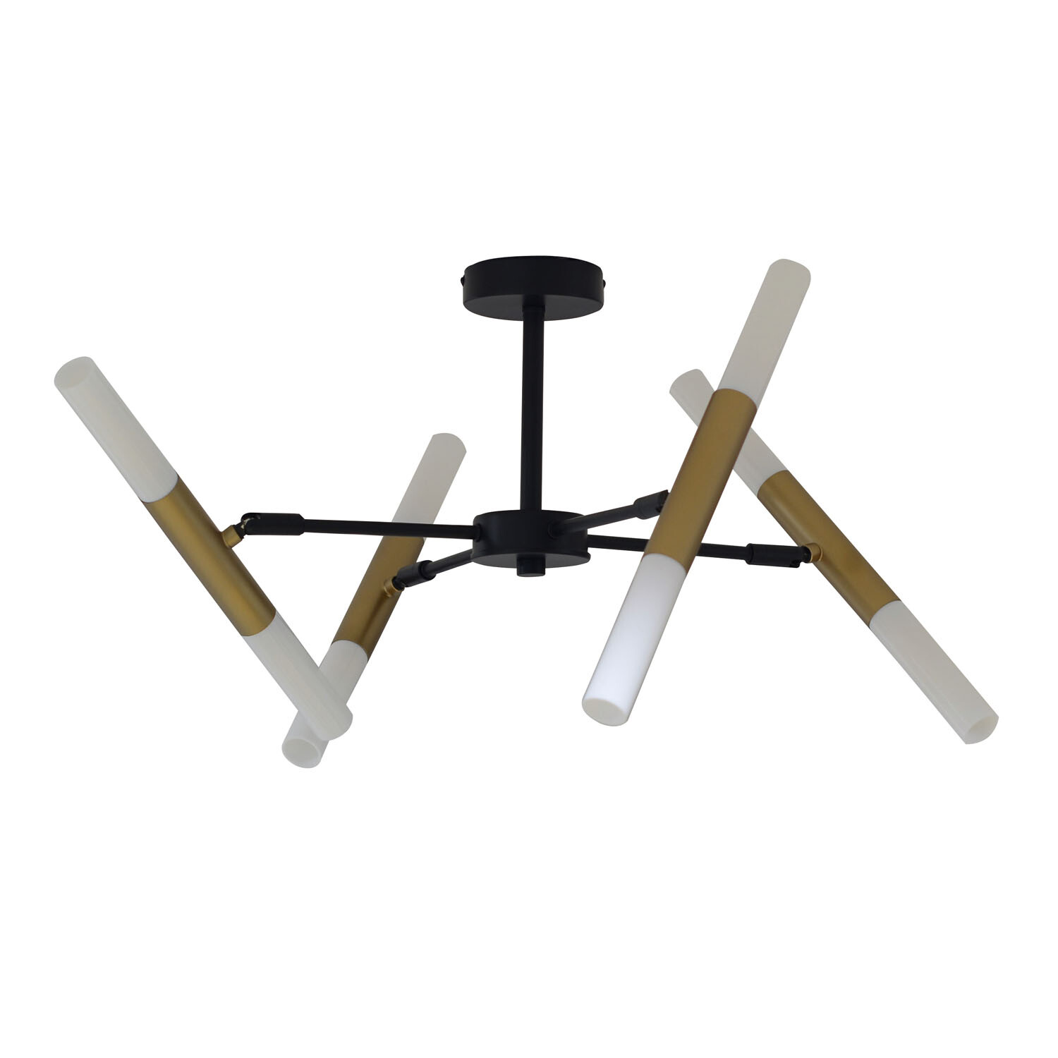 Cosmo 8 Light Ceiling Fitting - Black | Wilko