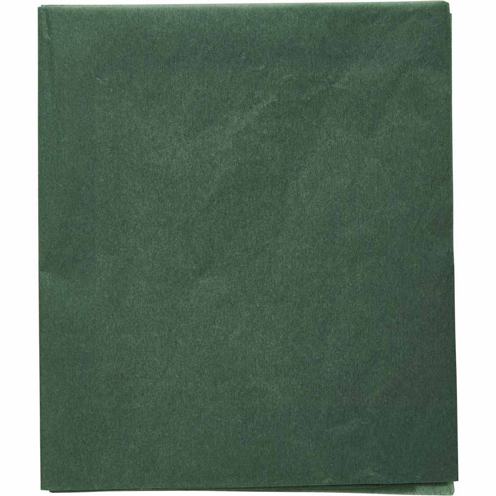 Wilko Cosy Green Tissue Paper | Wilko