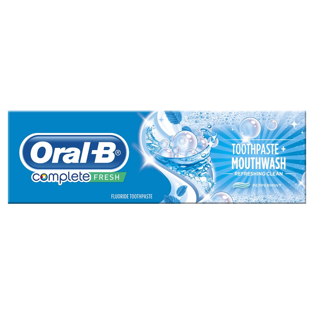 Oral-B Complete Fresh Refreshing Clean Toothpaste 100ml | Wilko