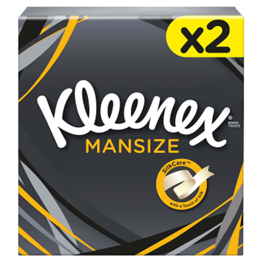 Kleenex Extra Large Tissues Twin Pack | Wilko