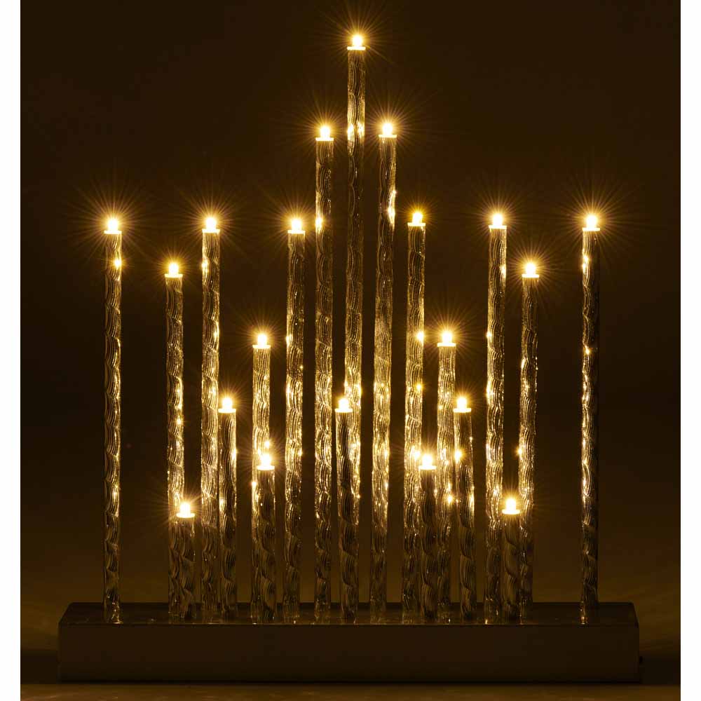 Wilko Magical Battery Operated 20 LED Light Candle Bridge | Wilko