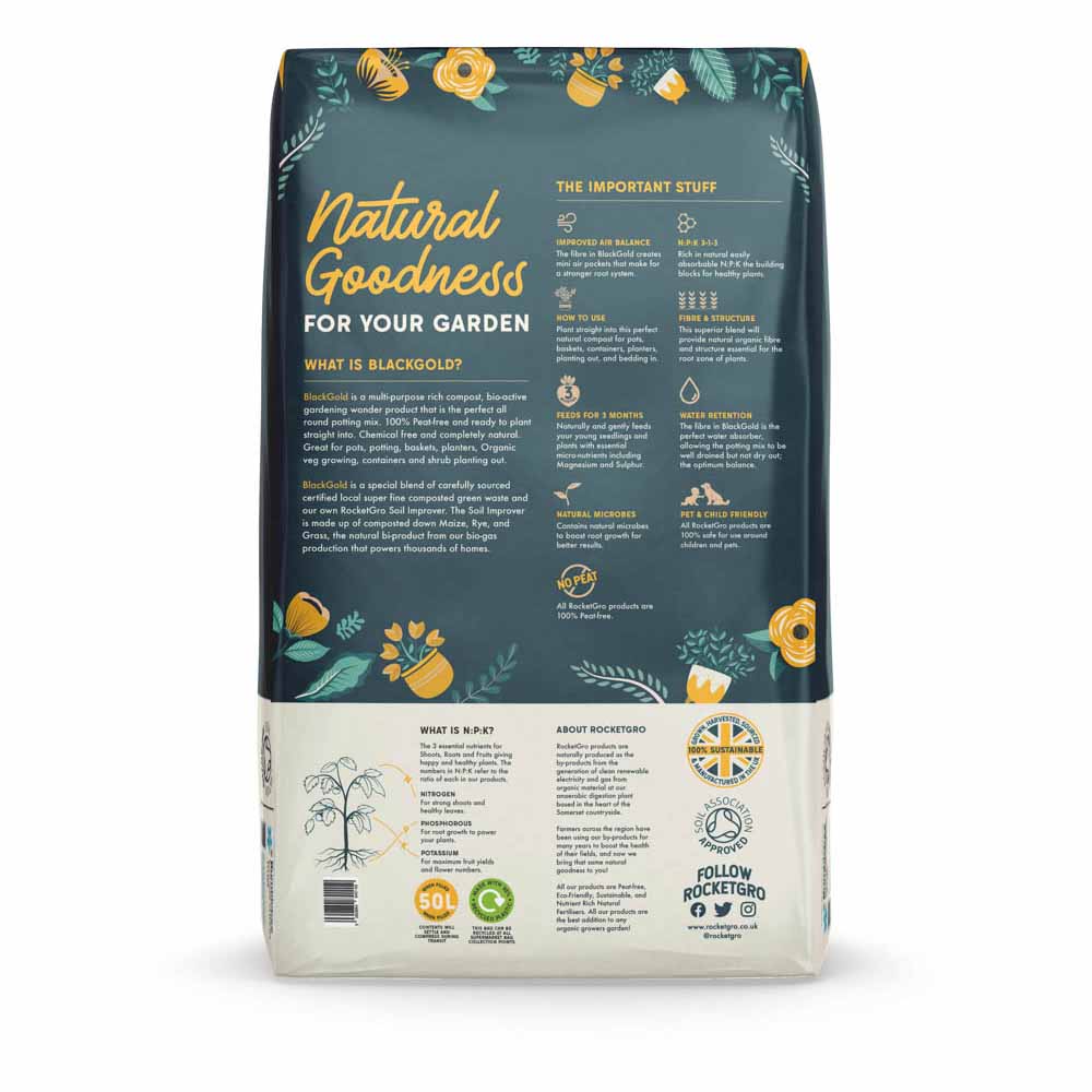 RocketGro Peat Free MP Compost | Wilko