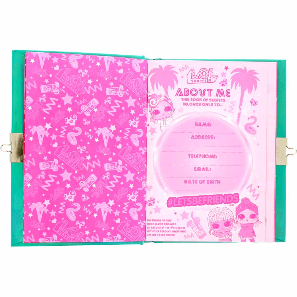LOL Lockable Notebook | Wilko
