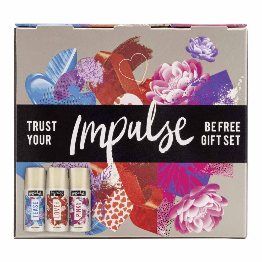 Impulse Be Free Mini Trio Gift Set | Wilko