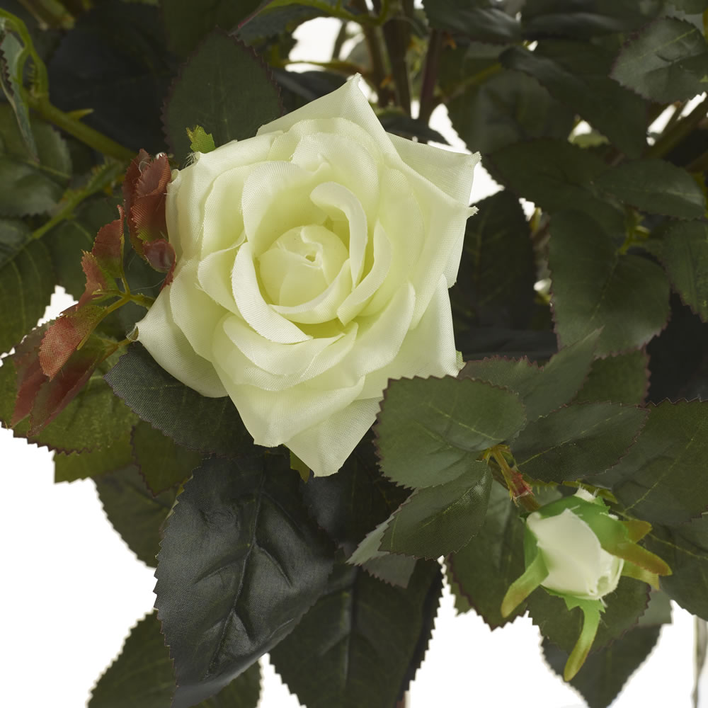 Artificial 3ft Rose Tree 90cm | Wilko