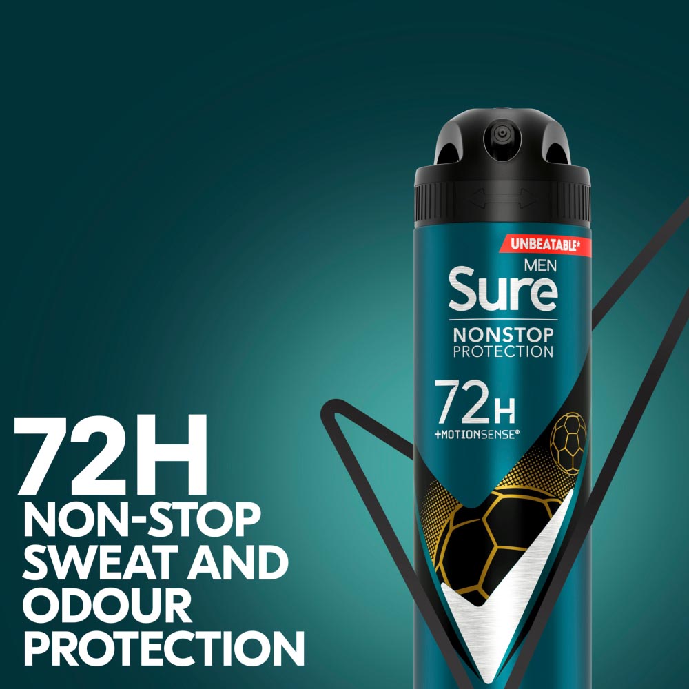 Sure For Men Sport Cool Non-Stop Advanced Anti- Perspirant Deodorant ...