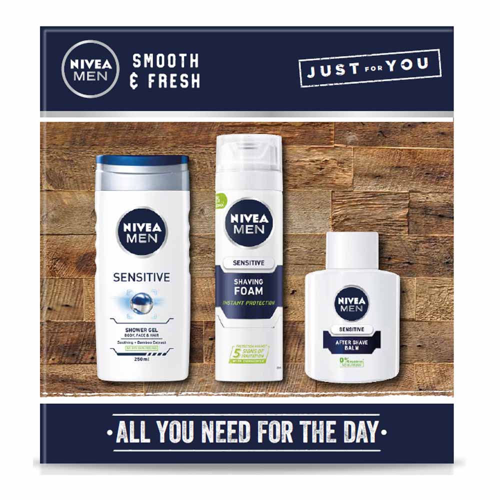 Nivea Men Smooth and Fresh Gift Set | Wilko