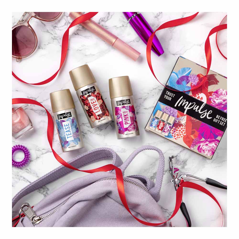 Impulse Be Free Mini Trio Gift Set | Wilko