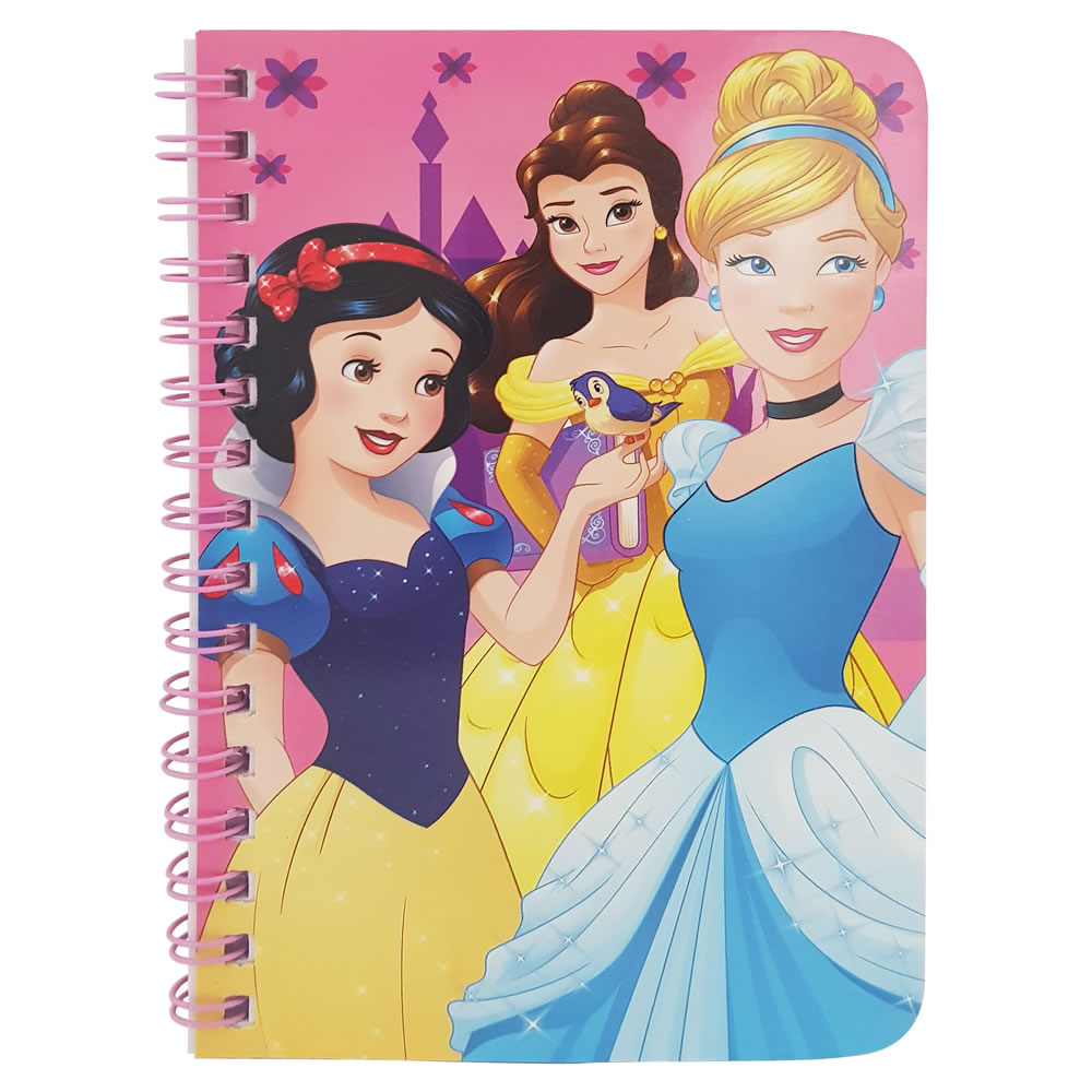 Disney Princess A6 Notebook & Pen | Wilko