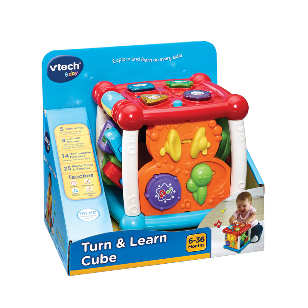 VTech Turn & Learn Cube | Wilko