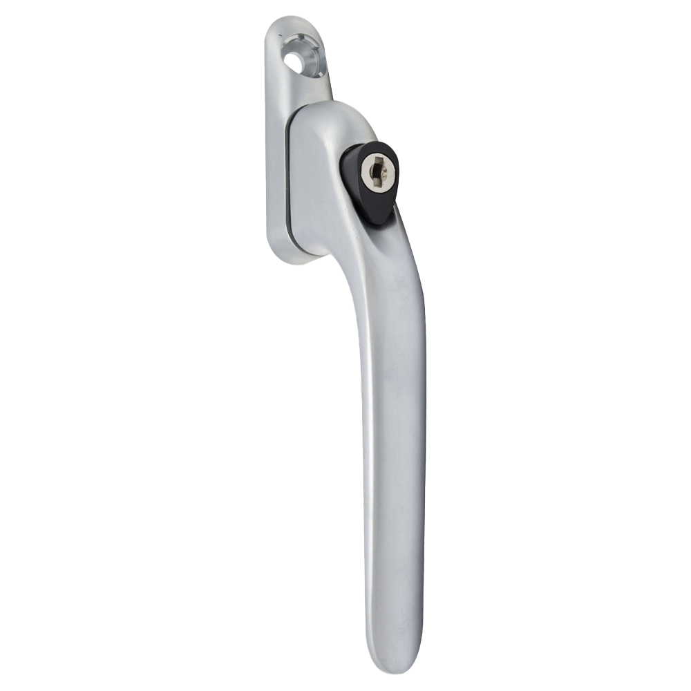 Versa Satin Lockable Straight Window Handle with 5 Precut Spindles | Wilko
