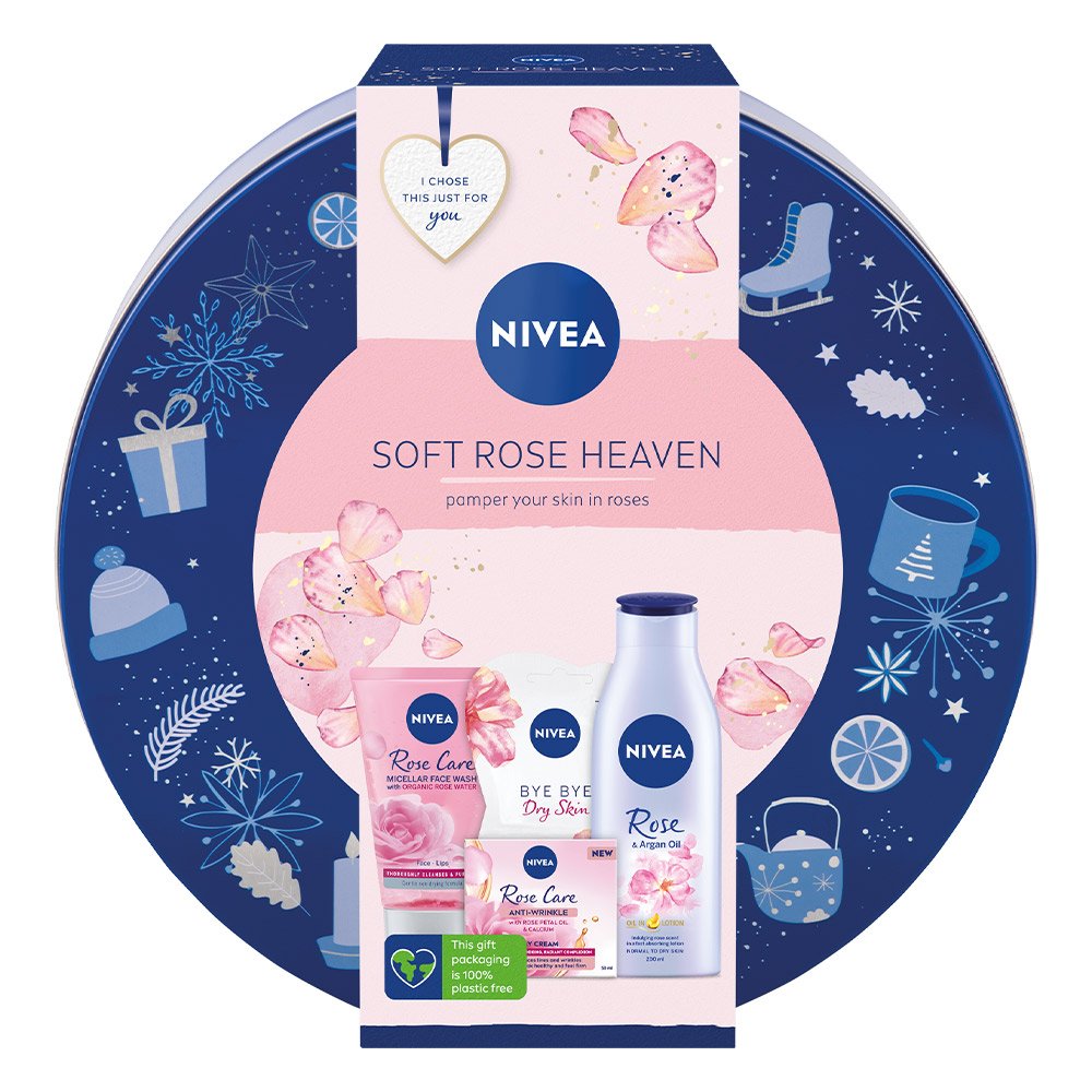 Nivea Soft Rose Heaven T Set Wilko
