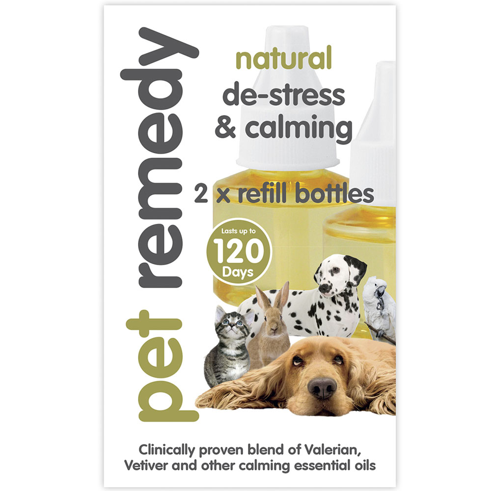 Pet Remedy Plug Diffuser Refill 2 x 60 Days | Wilko