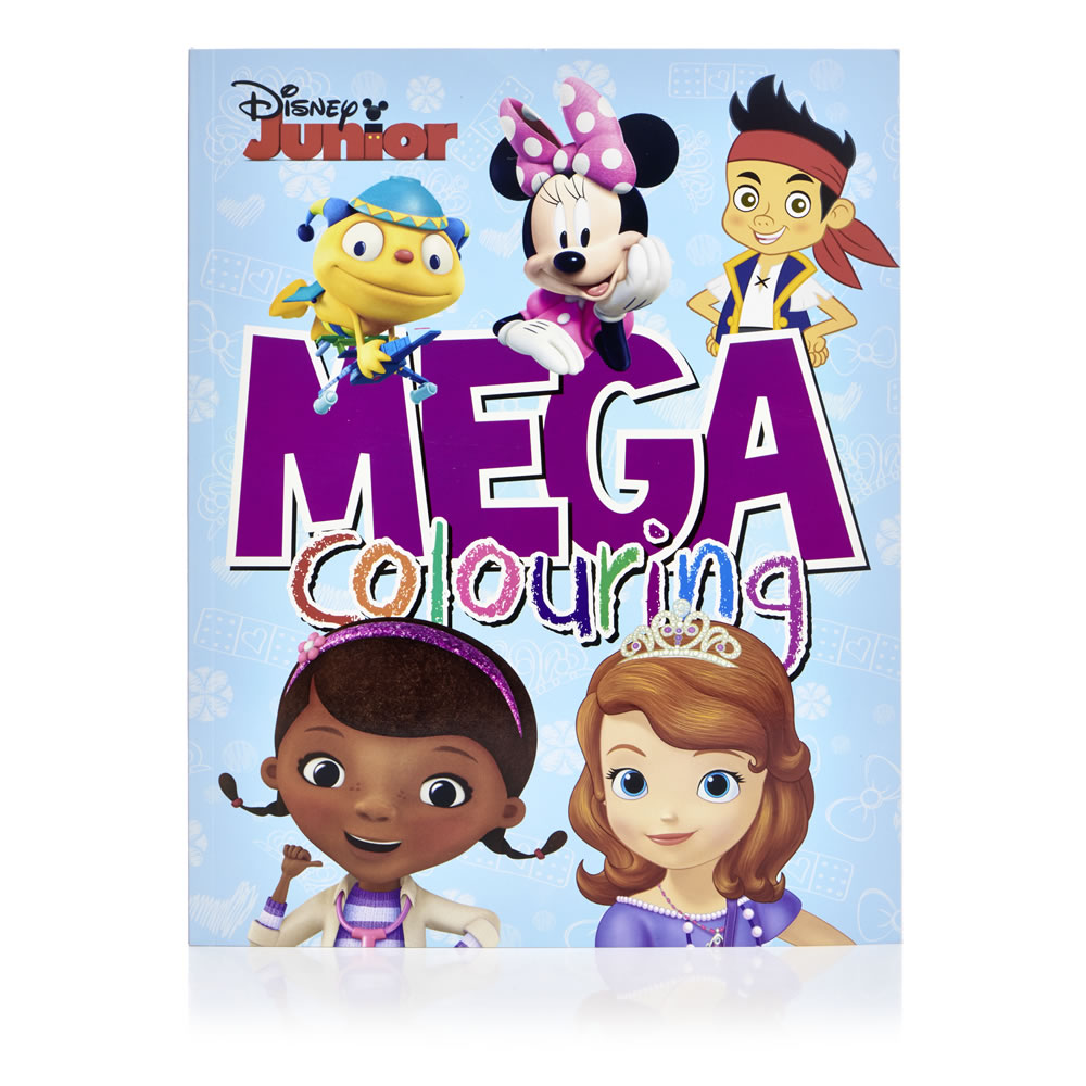 Disney Character Mega Colouring Book Assorted | Wilko