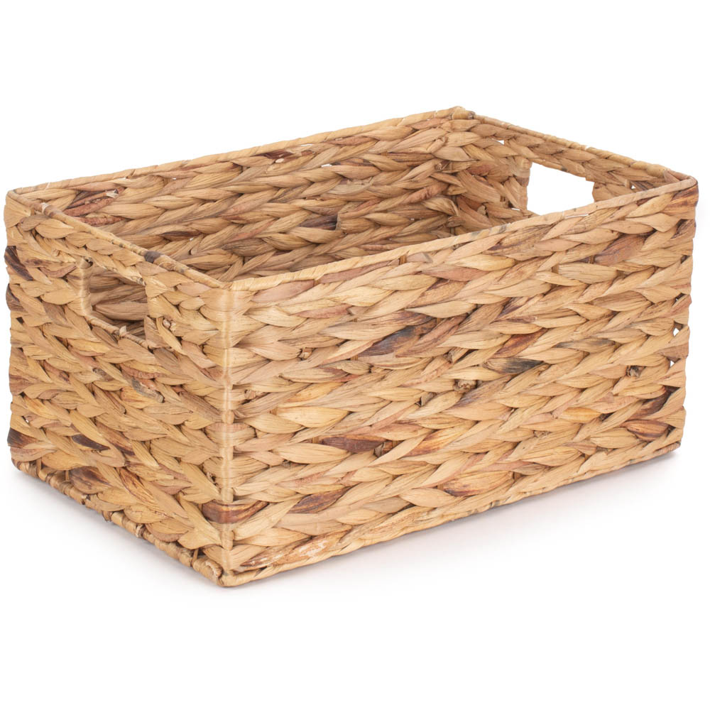 Red Hamper Large Rectangular Storage Basket | Wilko